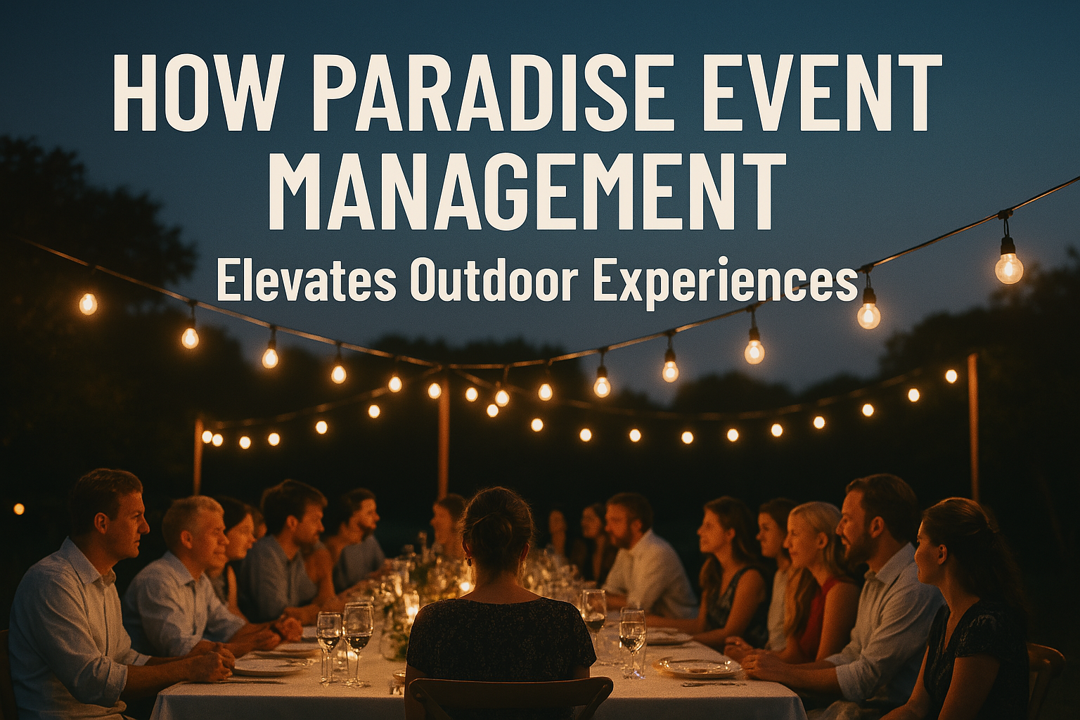 How Paradise Event Management Elevates Outdoor Experiences with LED ...